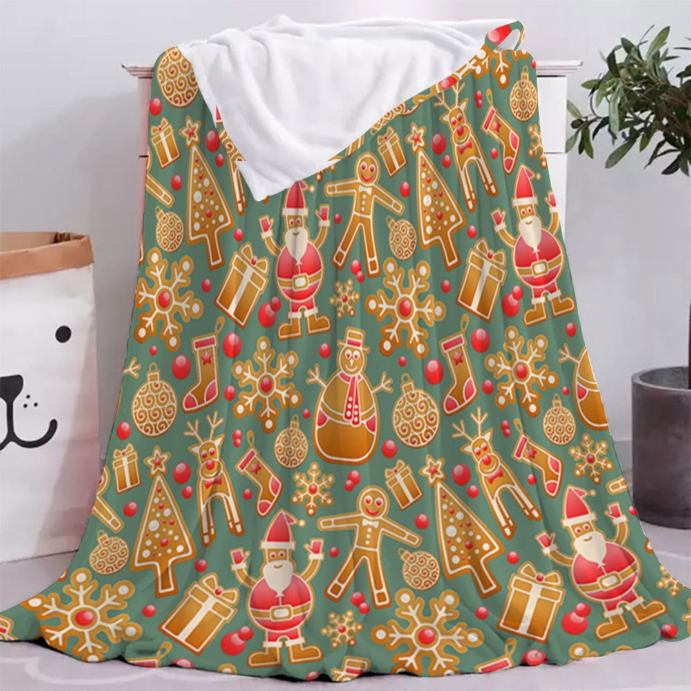 Flannel Throw Summer Air Conditioning Blanket for Sofa Couch Bed ...