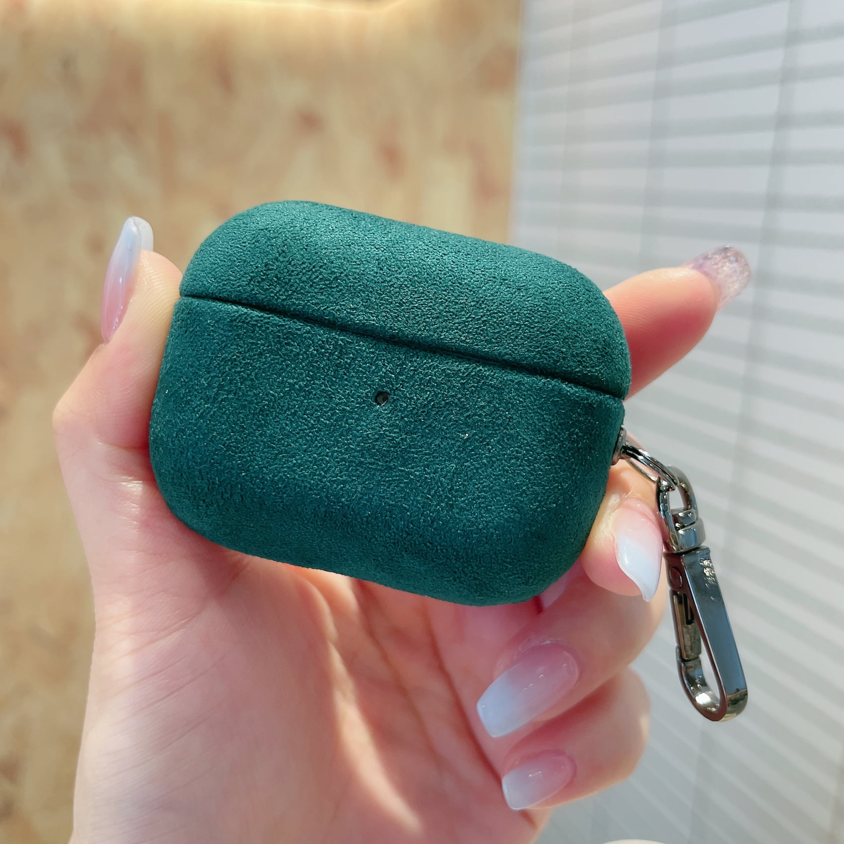 Flannelette Fabric/Cloth Leather Case for Airpods Pro 3rd Gen (2025 ...