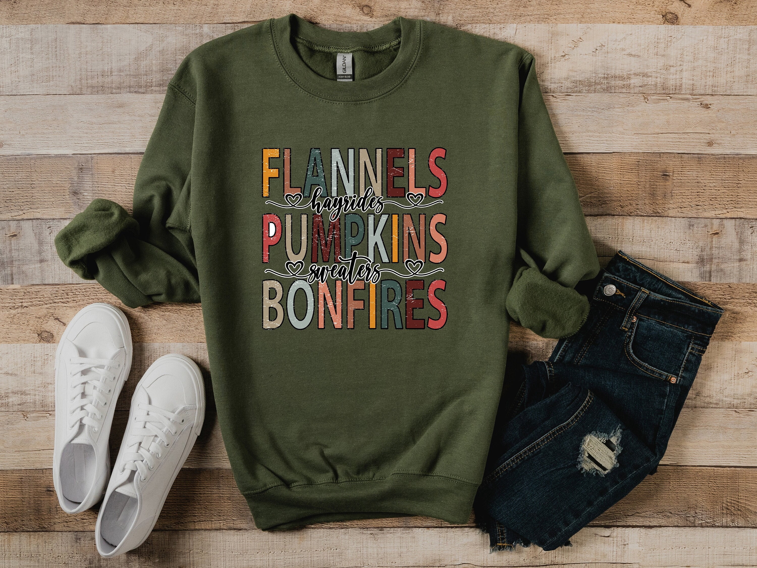 Flannels Hayrides Pumpkins T-Shirt,Thanksgiving Shirt,Thankful Shirt ...