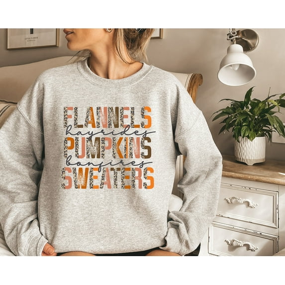 Flannels Hayrides Pumpkins T-Shirts Fall Shirt Fall Tee Pumpkin Spice ...