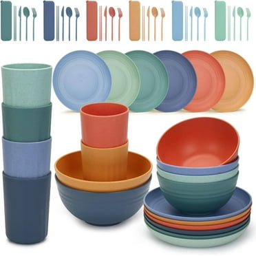 Yellowstone 12-Piece Ceramic Dinnerware Set, Rip Collection - Walmart.com