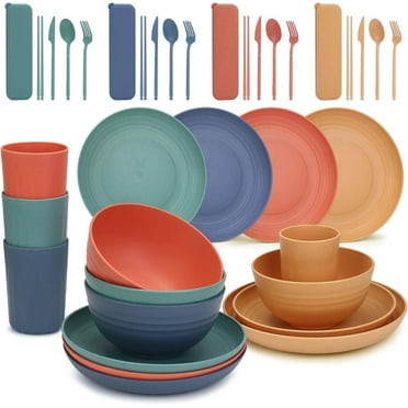 Camco Life Is Better at the Campsite Camper/RV Dinnerware Set | 12 ...
