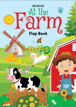 Flap Book- At the Farm (English Version) - Walmart.com