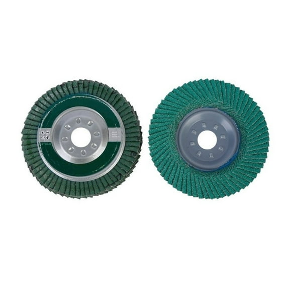 Flap Disc 10 Pack Green Angle Grinder Sanding Disc 4" x 5/8" Grinding ...
