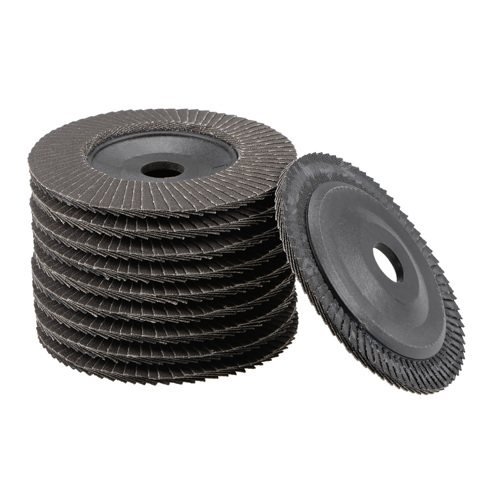 Flap Disc 240-grits 4" x 5/8" Abrasive Grinding Wheel Flap Sanding Disc ...