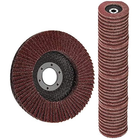 Flap Discs 40 count 4.5 Inch - 60 Grit Grinding Discs 4 1/2 Assorted ...