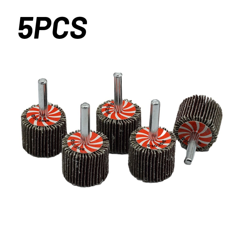 Flap Wheels Grinder Deburring for 6MM Shank Grinding Metal Rotary Tools ...