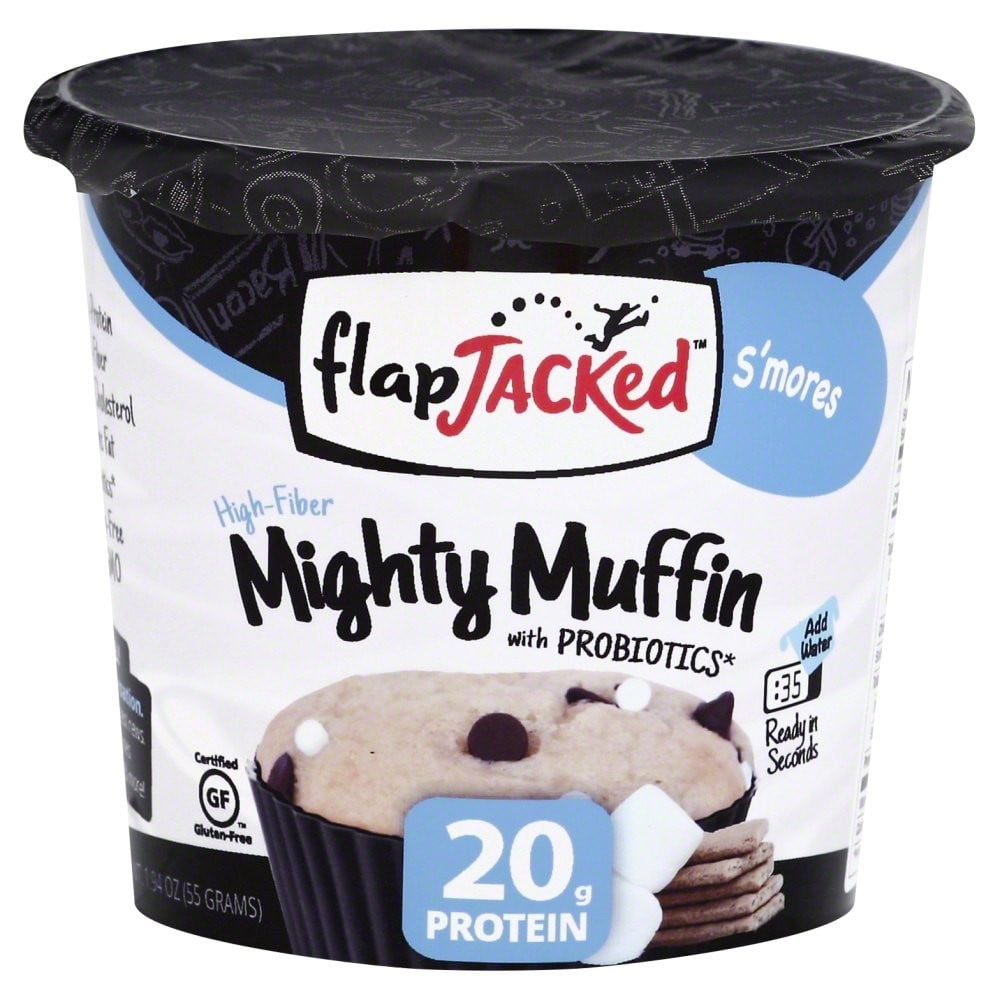 FlapJacked Mighty Muffin, S'mores, 1.94 oz (55 g) - Walmart.com