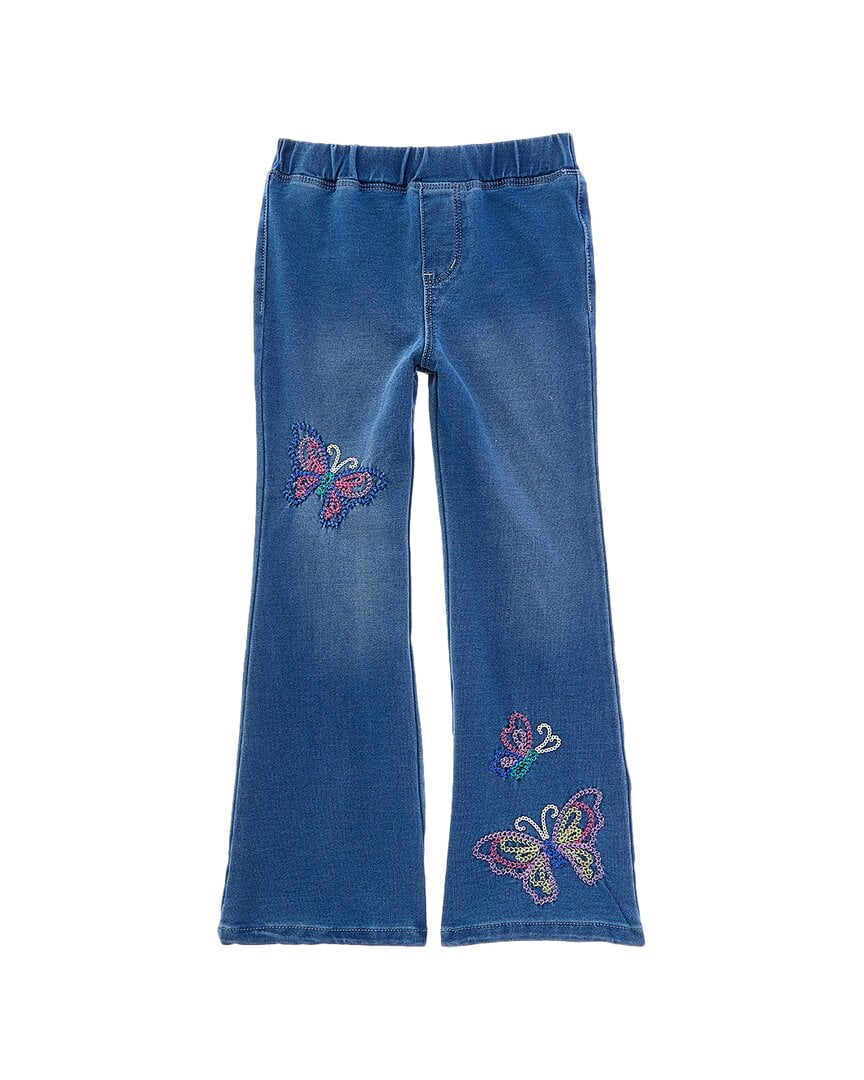 Flapdoodles girls Butterfly Flare Jean, 5 - Walmart.com