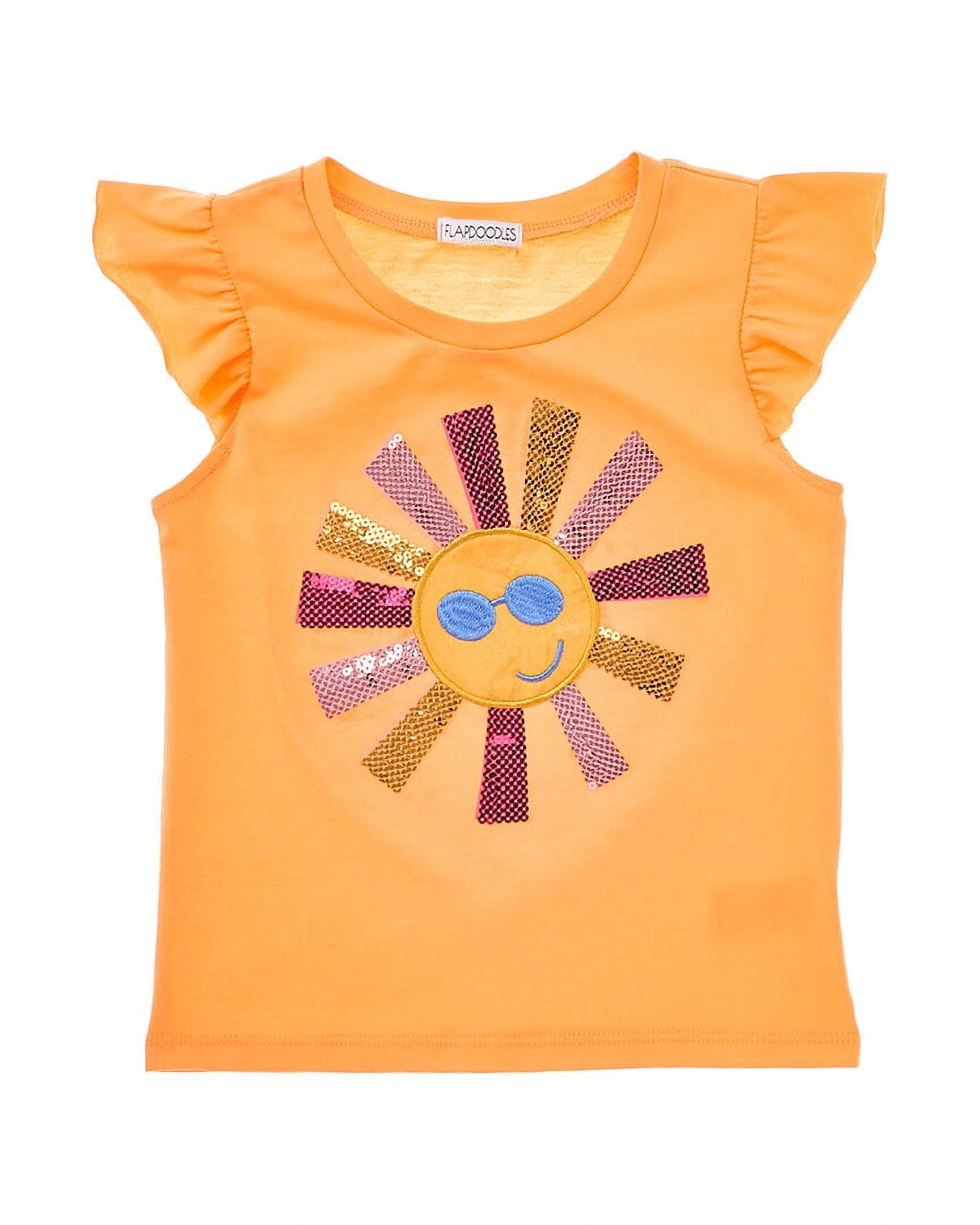 Flapdoodles girls Flutter Sleeve Tank, 6 - Walmart.com
