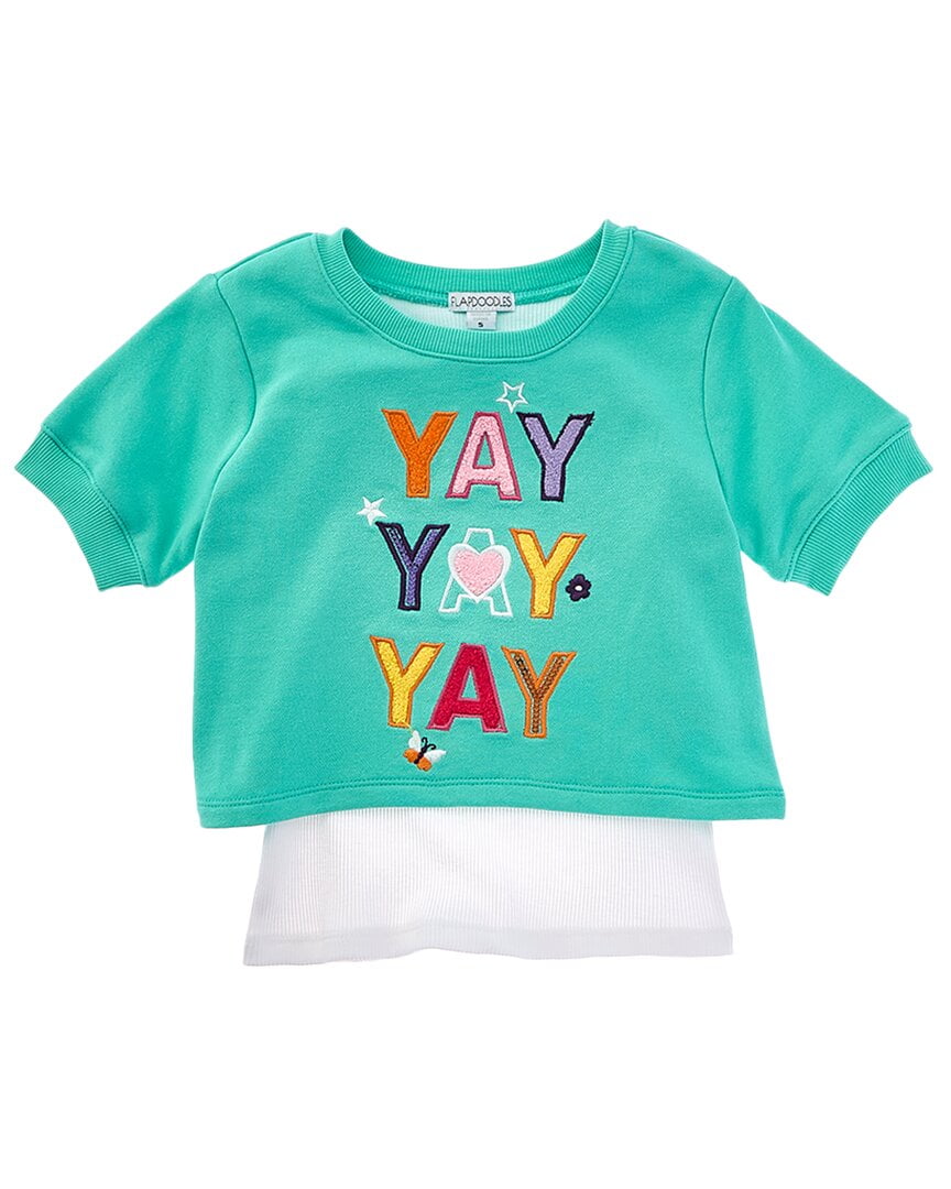 Flapdoodles girls Mock 2-Fer Top, 3T - Walmart.com