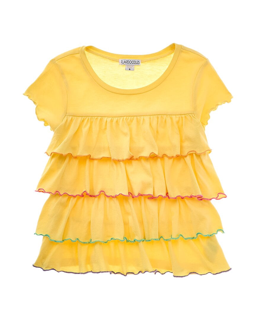Flapdoodles girls Tiered Ruffle Top, 6X - Walmart.com