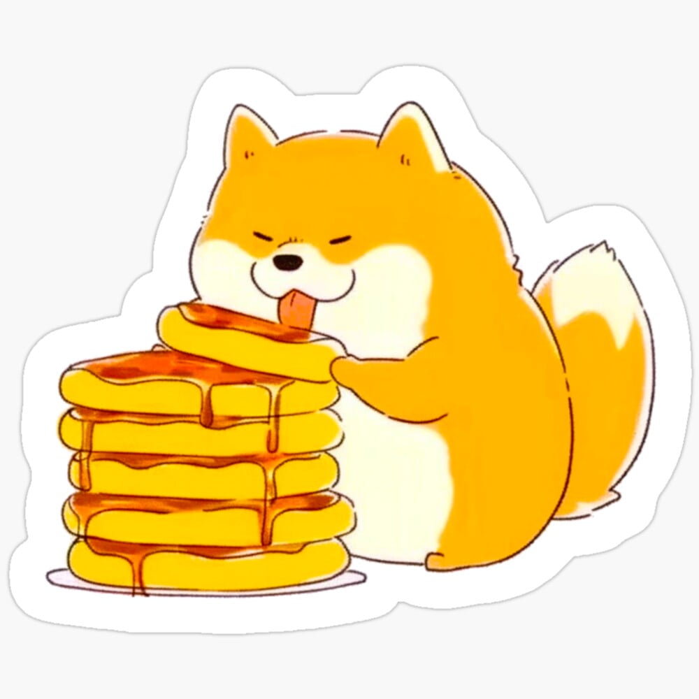 Flapjack Fido Sticker Phone Decal Water Bottle Stickers Car Decals ...