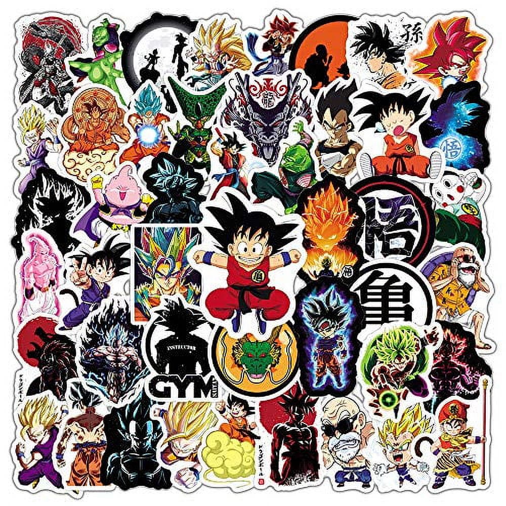 Dragon Ball Z Stickers [50pcs] Anime Stickers Pack for Nintendo Switch ...