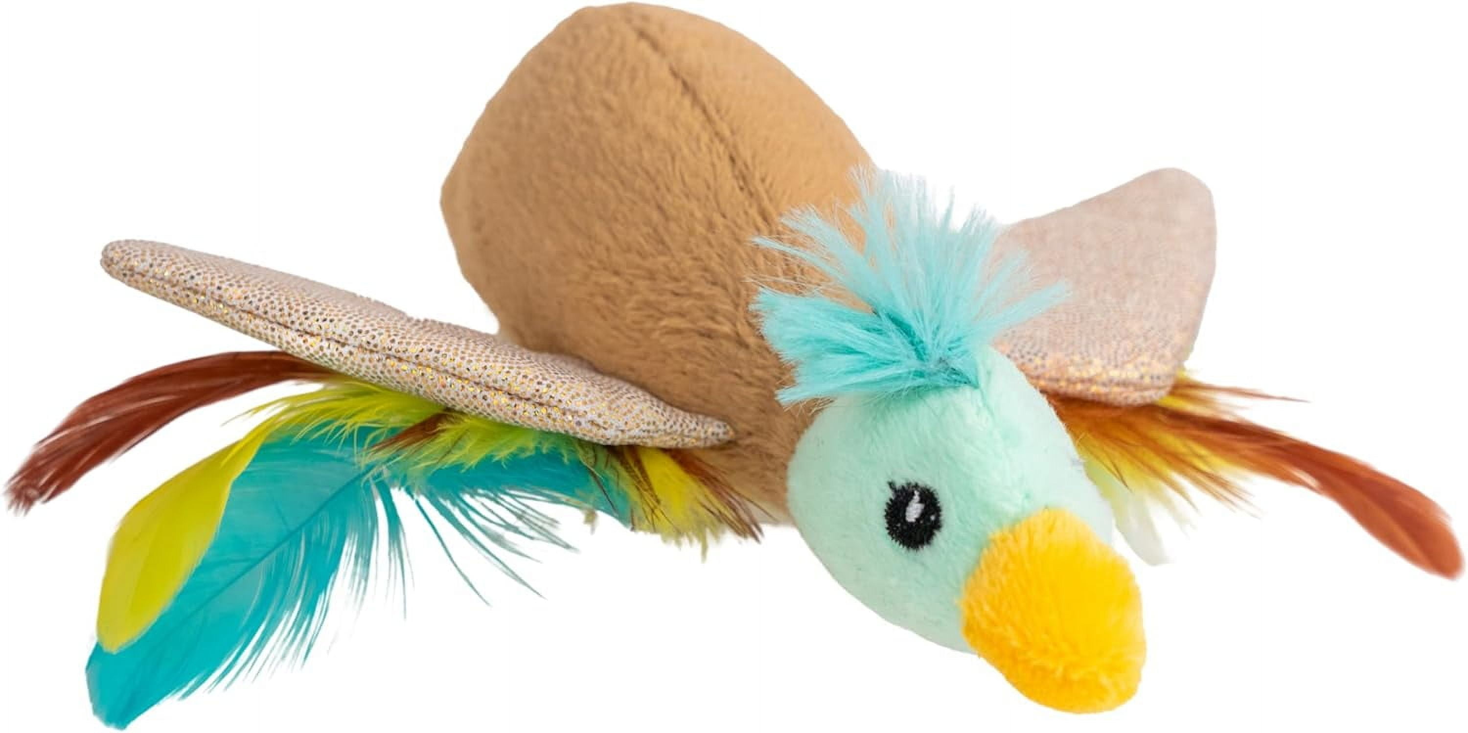 Flapperz Duck Plush Interactive Catnip Cat Toy - Walmart.com