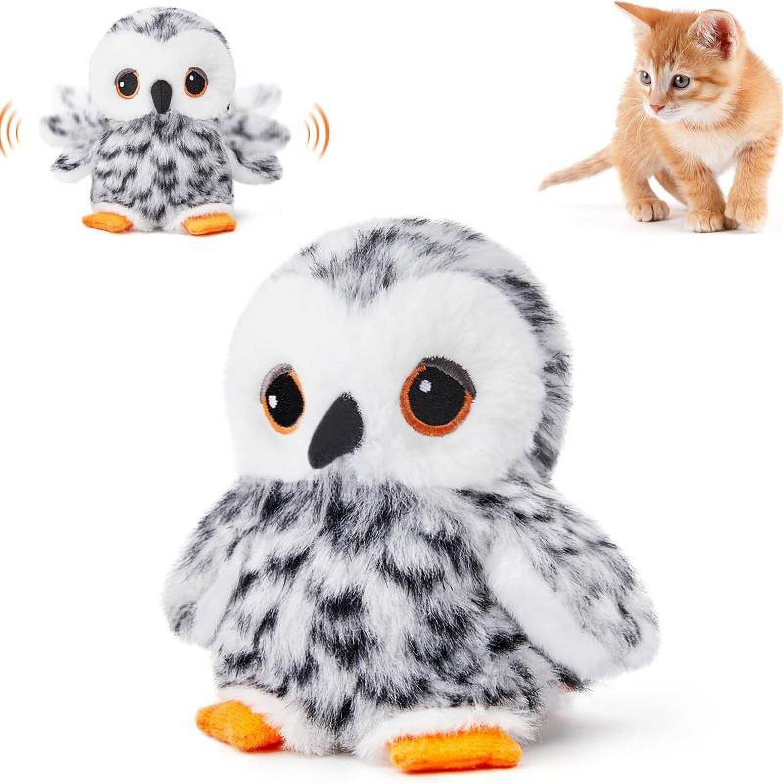 Flapping Bird Cat Toy (DON'T FLY), Lifelike Bird Chirp (DON'T FLY ...
