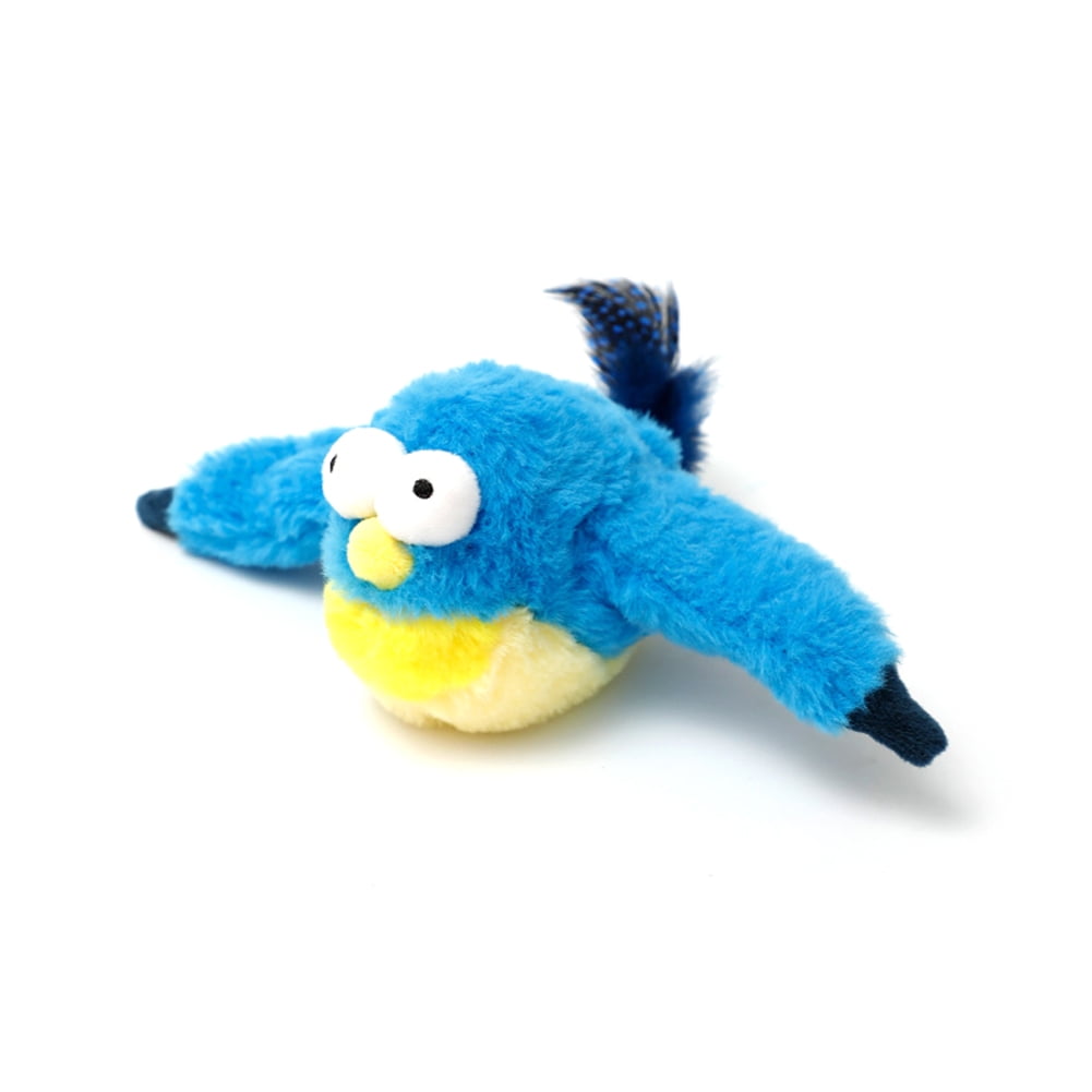 Flapping Bird Cat Toy with Chirping, Electric Interactive Cat Toys with ...