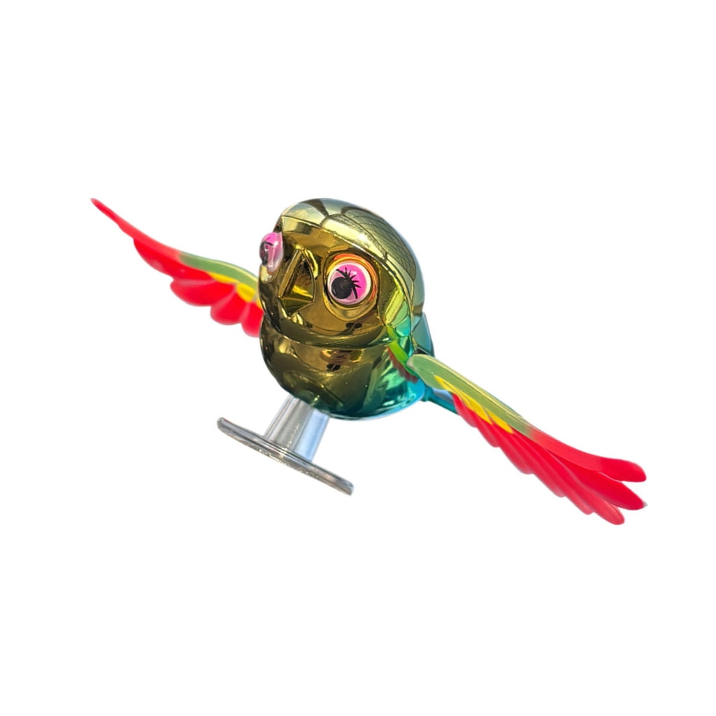 Flapping Wing Bird Car Dashboard Ornament Flying Bird Decor Gifts ...