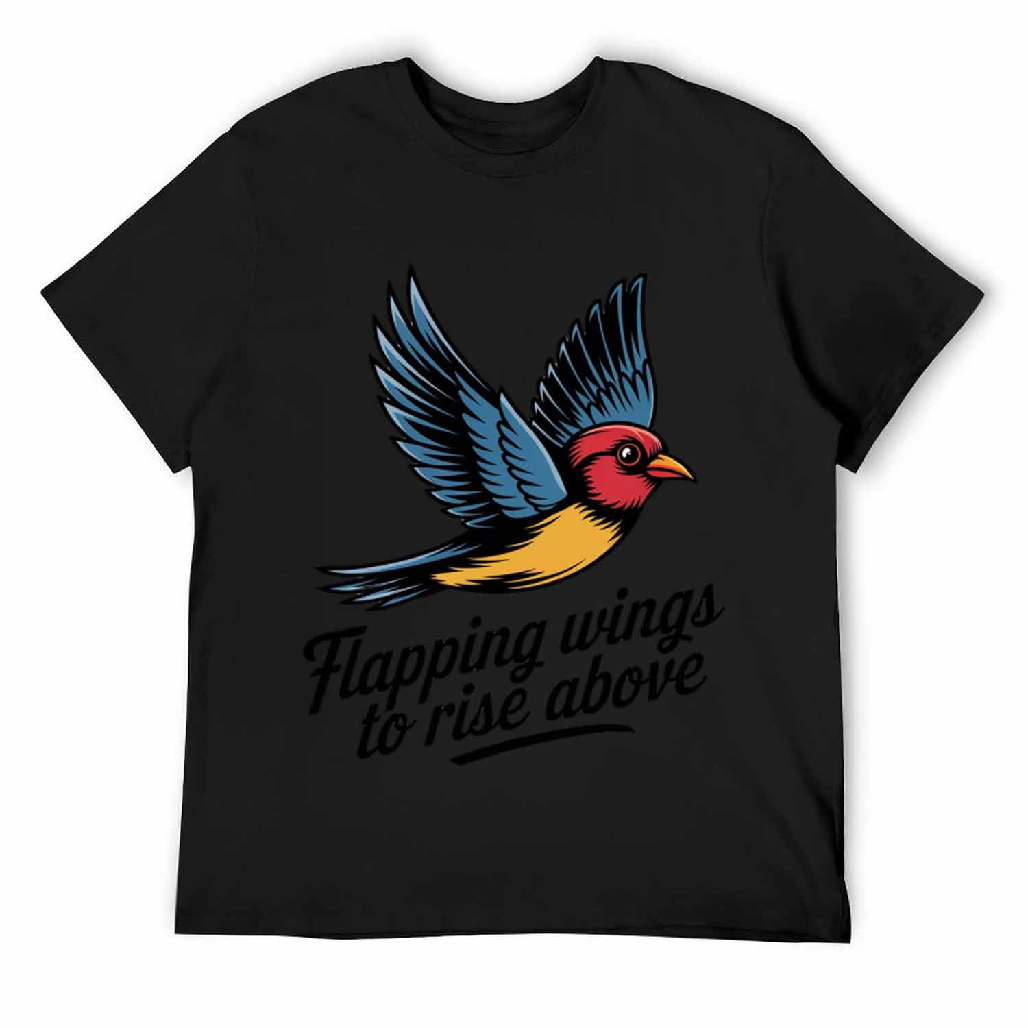 Flapping Wings To Rise Abovetshirt design Deer Medical Symbol Heartbeat ...