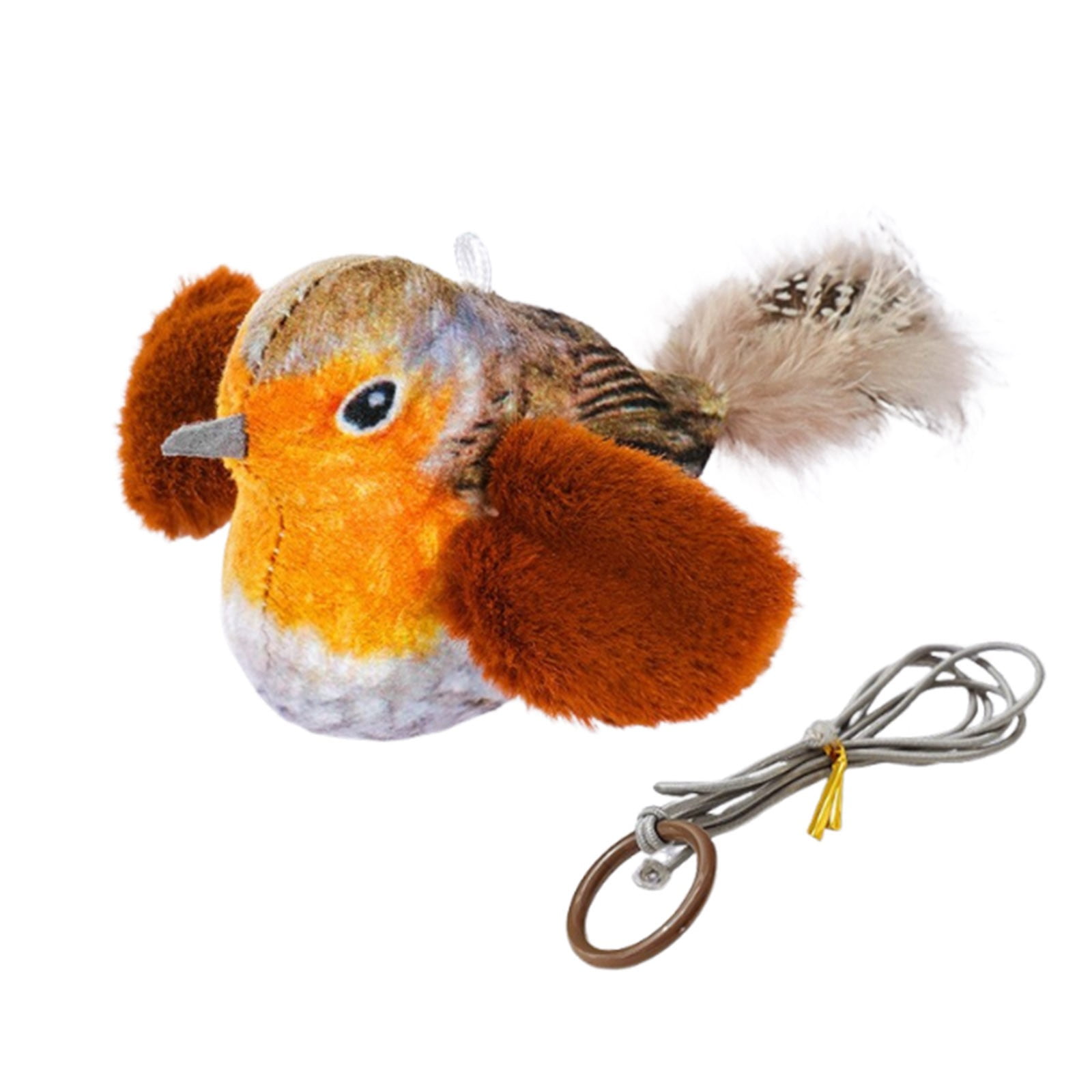 Flappy Chase Interactive Toy for Cats, Electric Sparrow with Flapping ...