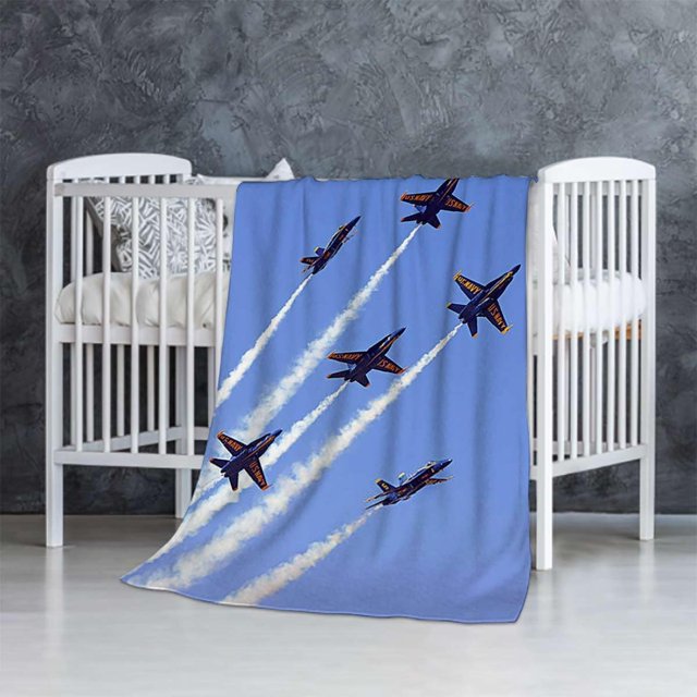 Flappy Hummingbirds Soft Fuzzy Plush Blanket, Luxury Flannel Lap ...