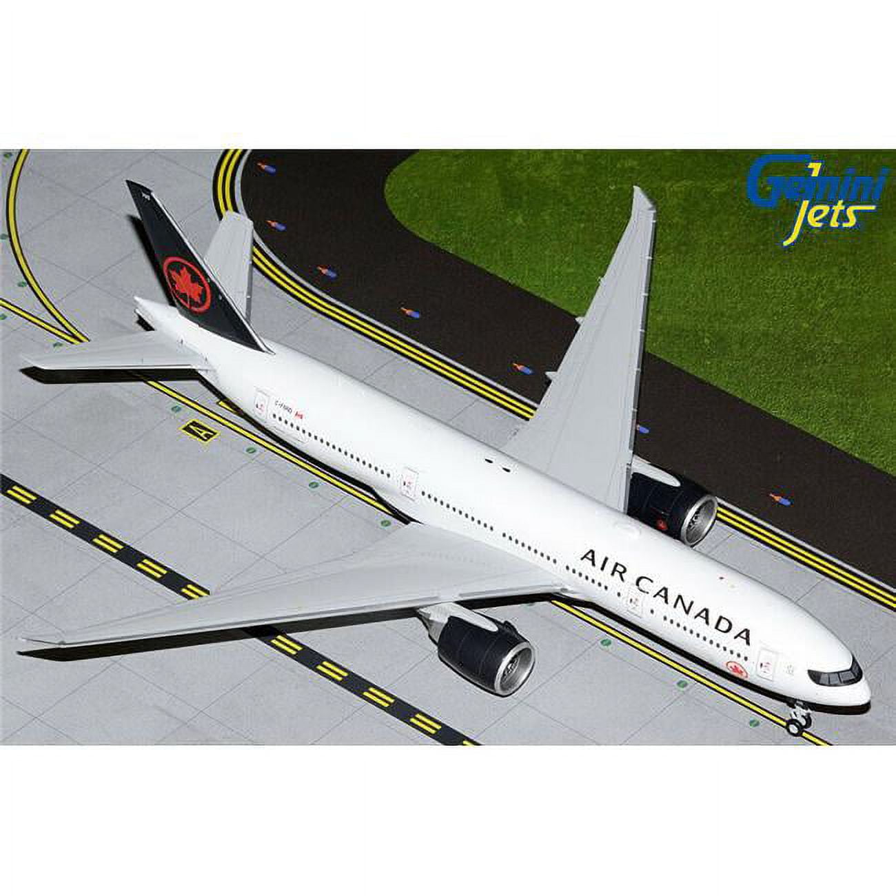 Flaps Down Air Canada Boeing 777-200LR REG No. C-FNND Model Airplane ...