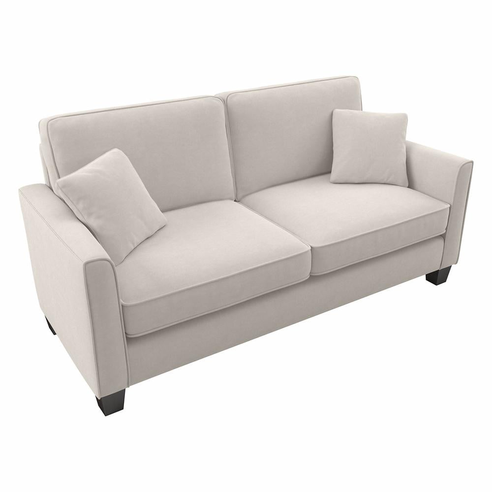 Flare 73W Sofa in Light Beige Microsuede Fabric - Walmart.com