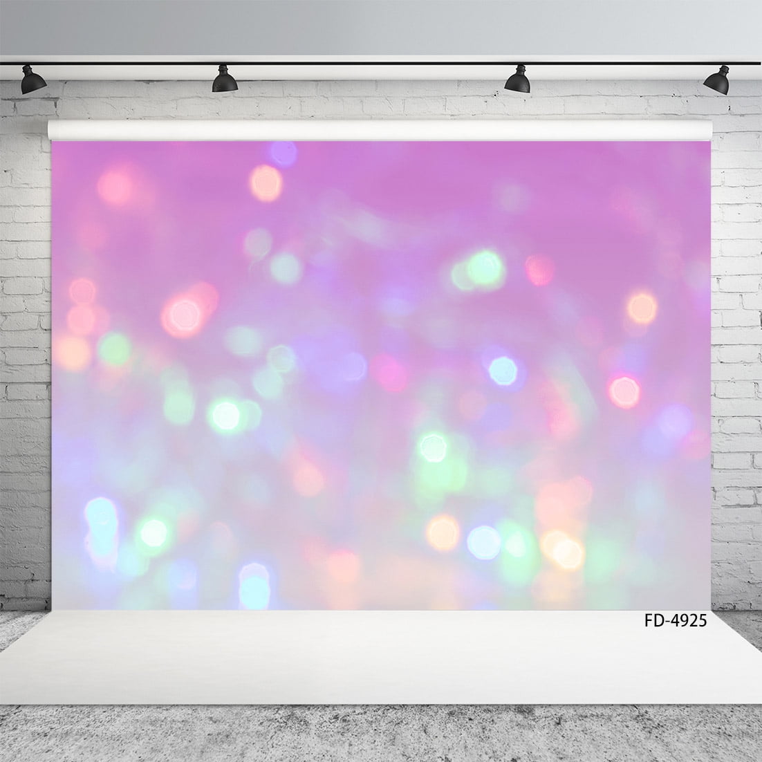 Flare Bokeh Photography Background Vinyl Cloth Backdrops for Children ...