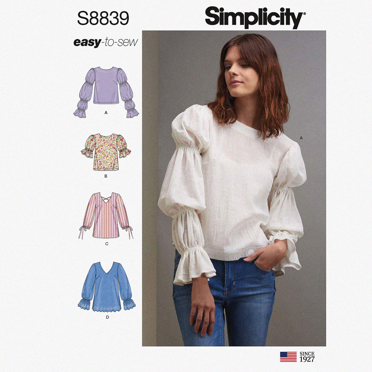 Flare & Flair: Easy Women's Blouse Sewing Patterns (Sizes 6-14 ...