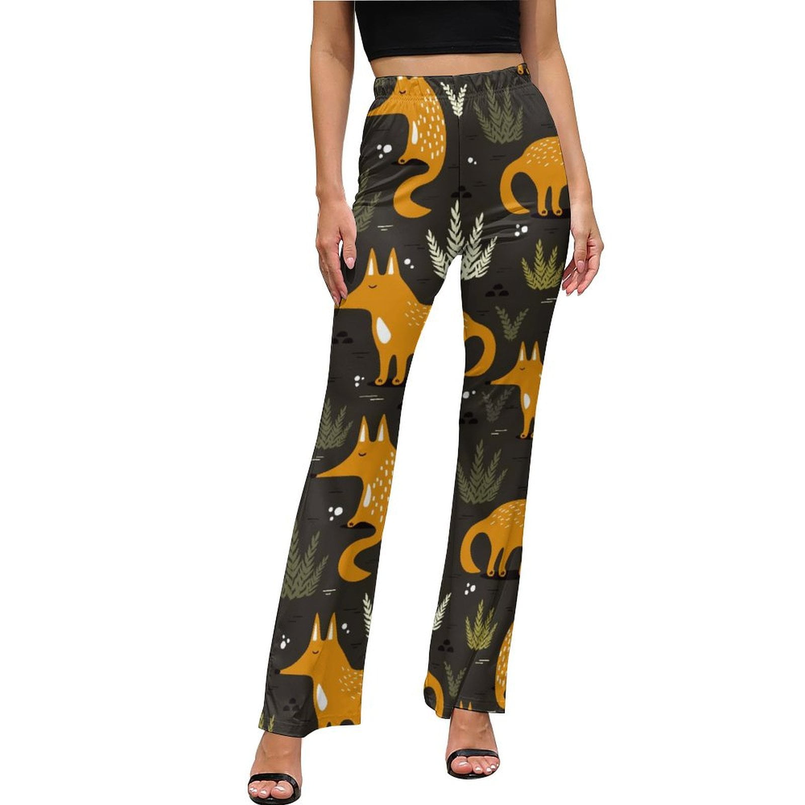 Flare Leggings for Women - Funny Fox by The Field Leggings Womens Pants ...