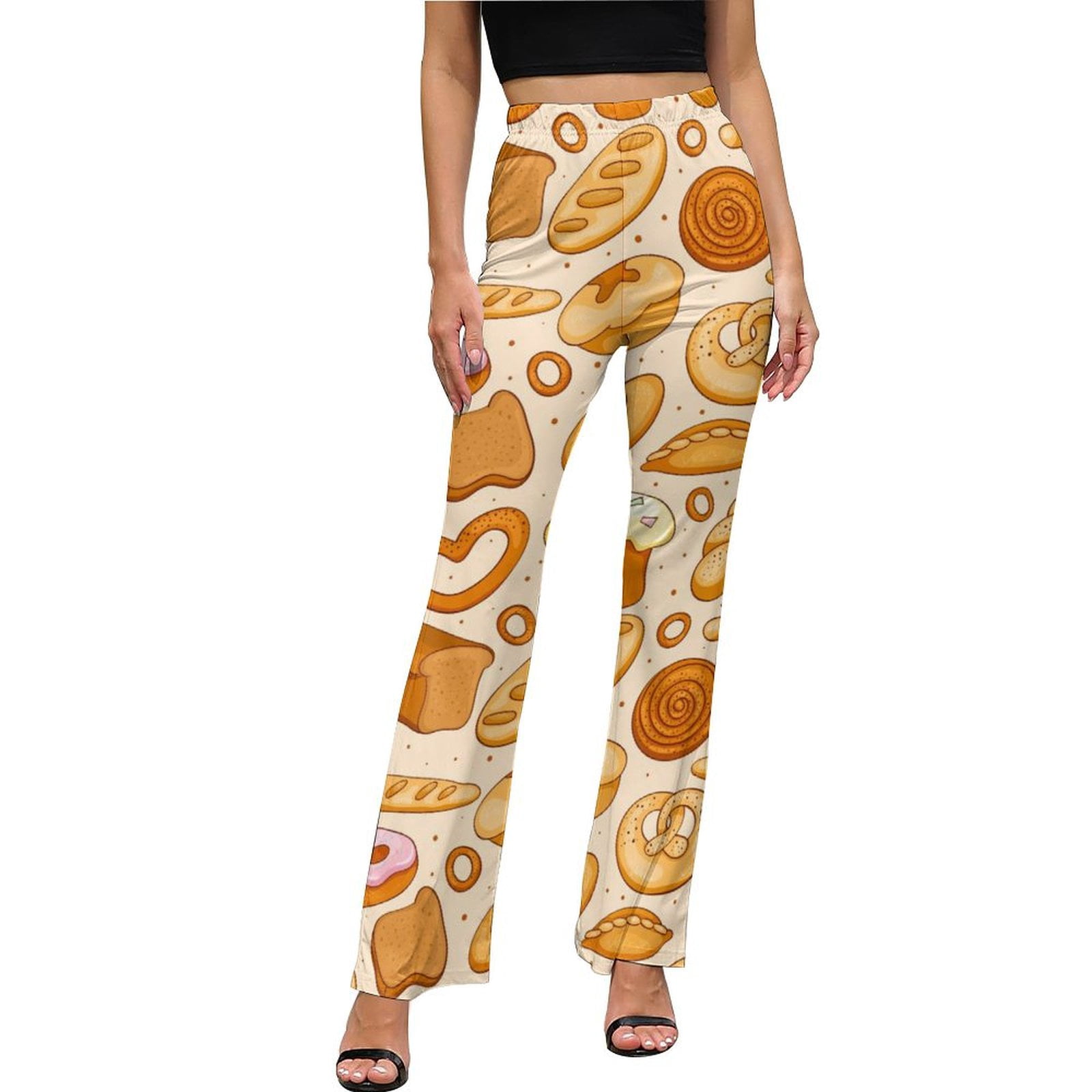 Flare Leggings for Women,Various Bread High Waisted Yoga Pants with ...