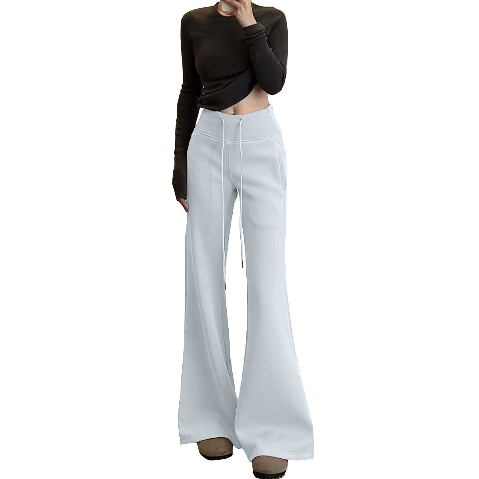 Flare Sweatpants Women, Comdrip Streetwear Women Sportswear in Lady ...