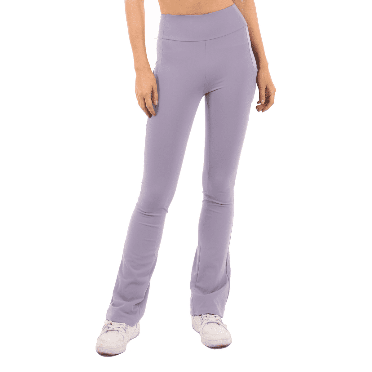 Flare Yoga Leggings with Pockets 28" High Waist Super Soft Stretchy ...