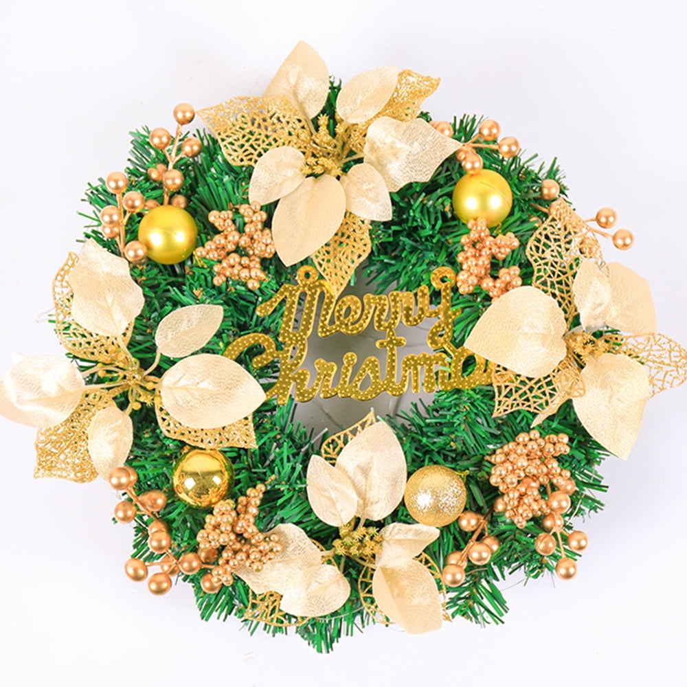 FlareFable 1.6FT Flower Christmas Garland, Artificial Greenery Garland ...