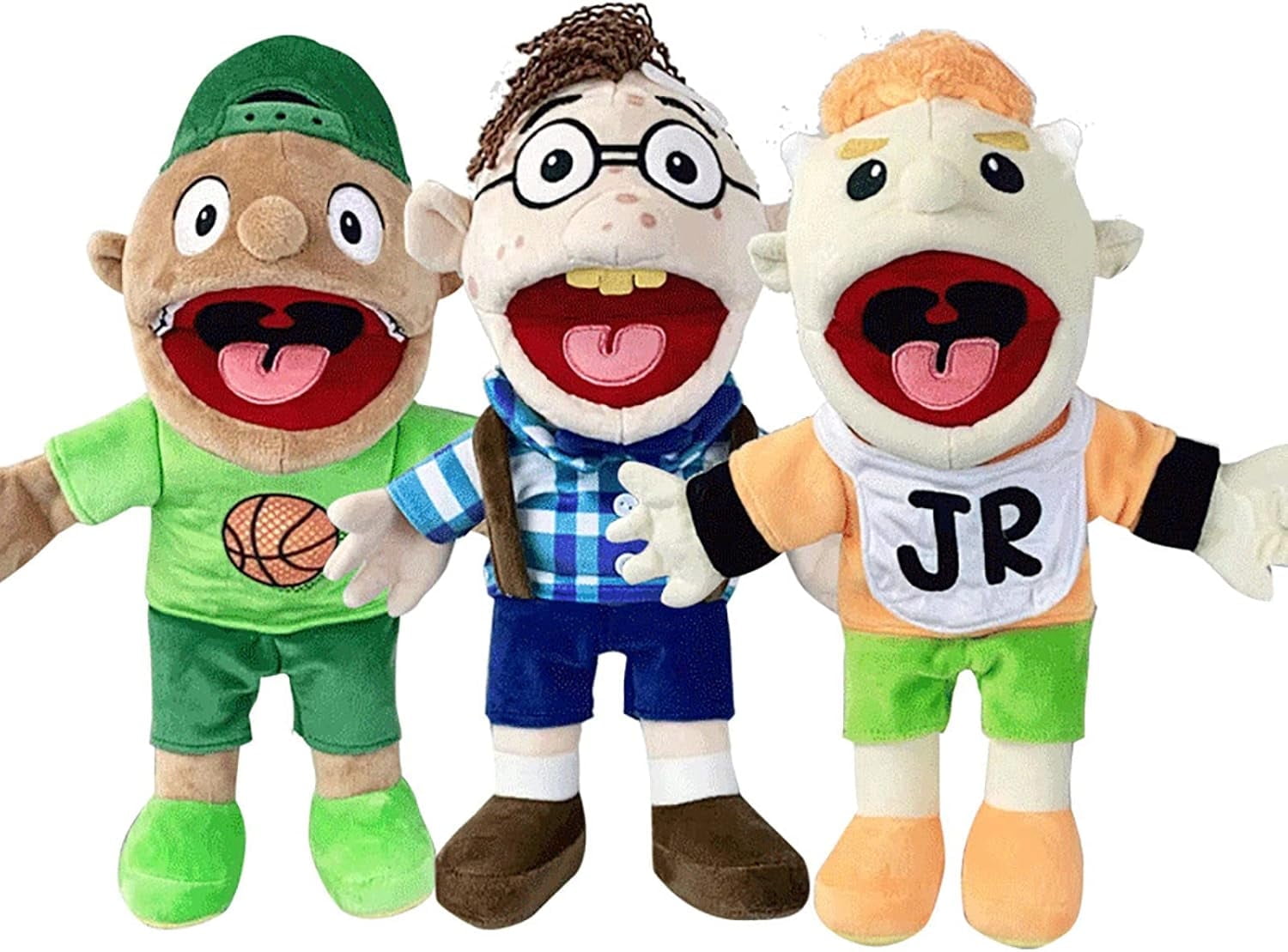 FlareFable 14.1" SML Hand Puppet Plush Toys, 6Pcs SML Joseph Cody ...
