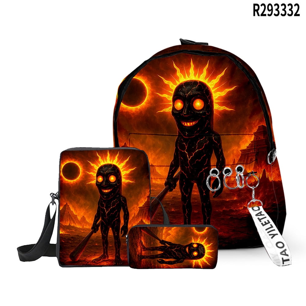 FlareFable 15.75" Italian Brainrot Theme Backpack, 1Pcs Italian ...