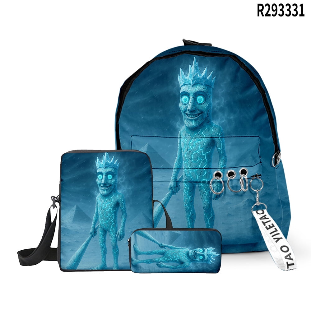 FlareFable 15.75" Italian Brainrot Theme Backpack, 1Pcs Italian ...