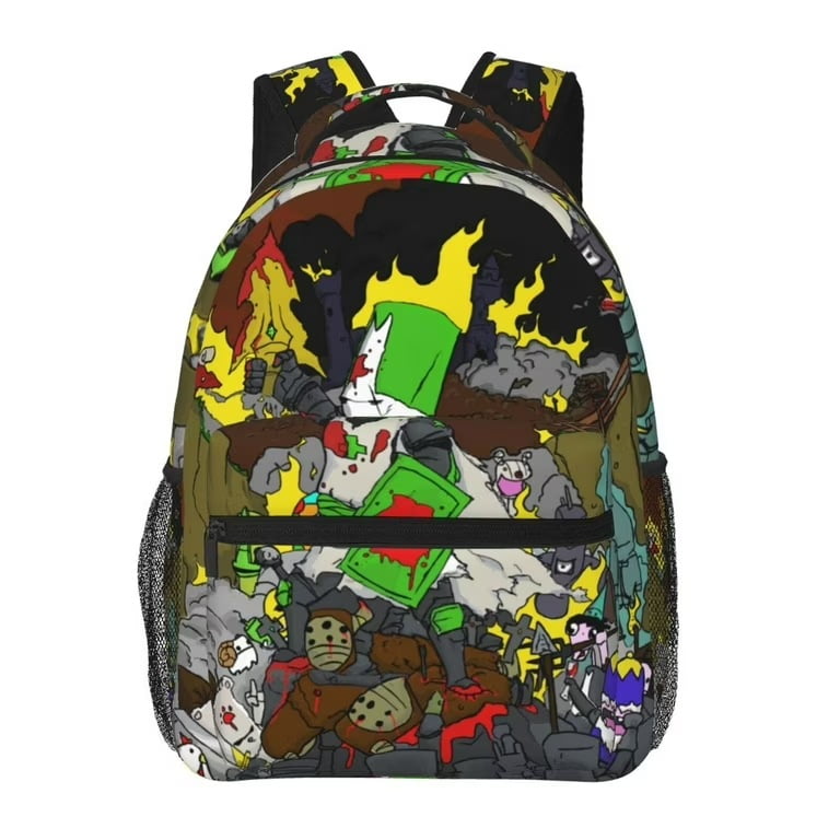 FlareFable 17.32" Invader Zim Student Backpack, CoolItalian Invader Zim ...
