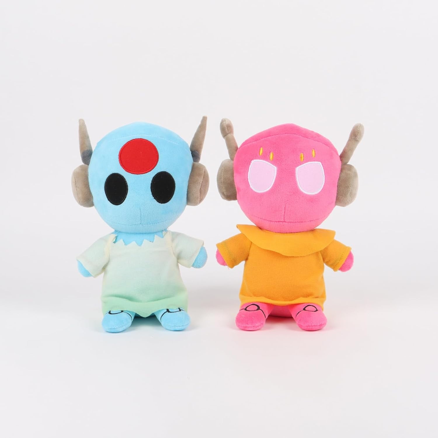 FlareFable 2Pcs Rain World Blue & Pink Plushie Toys, 9.06" Rain World ...