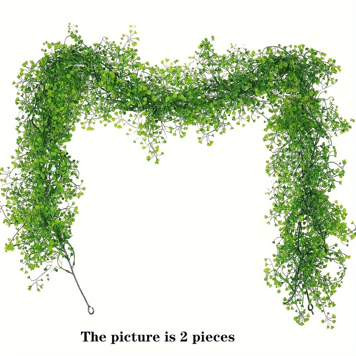 FlareFable 5.7FT Cedar Christmas Garlands, Artificial Pine Greenery ...