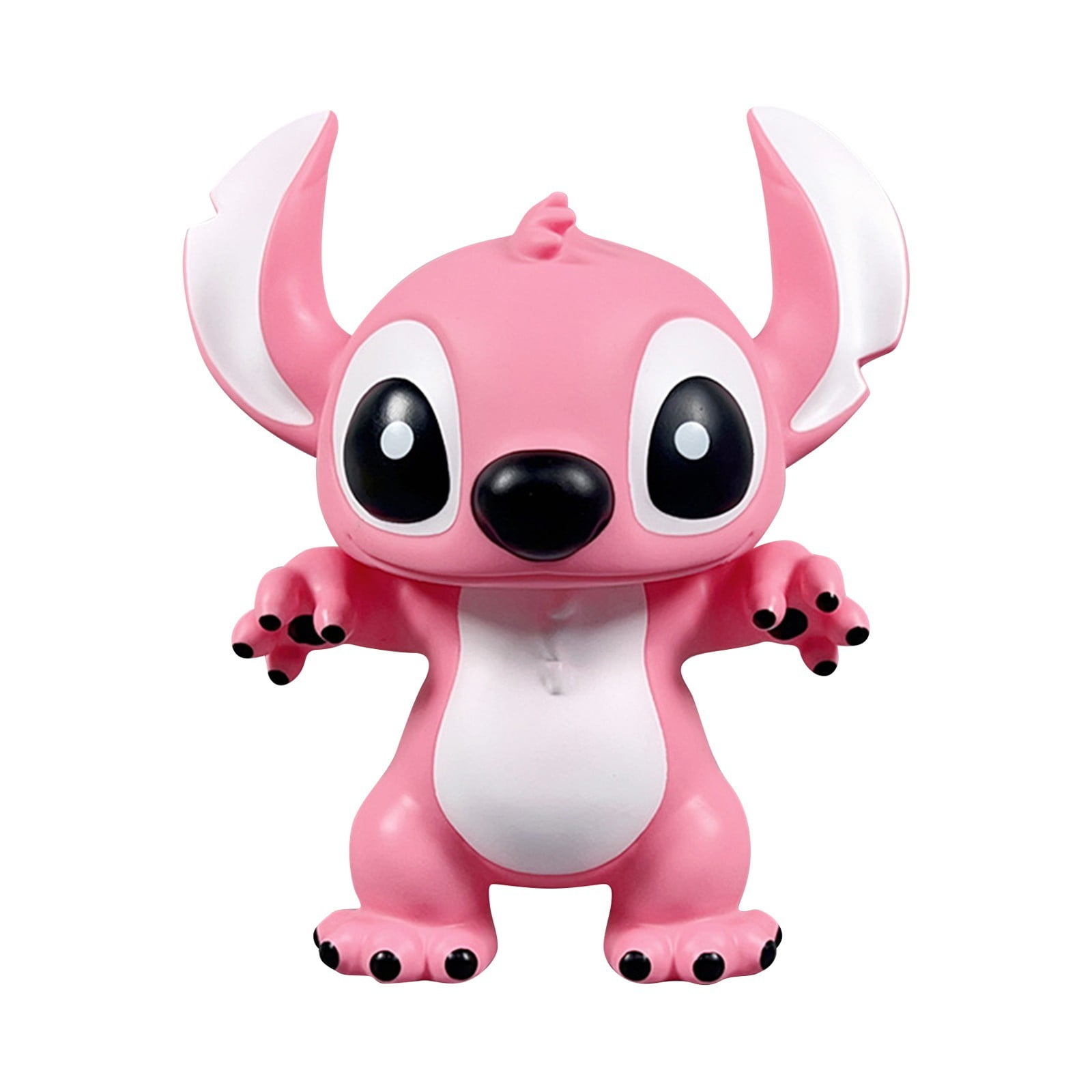 FlareFable 7.87" Lilo & Stitch Pink Standing Stitch Figurines Toys ...