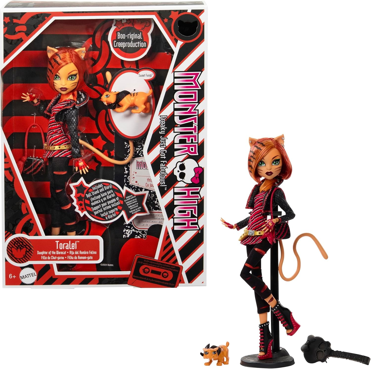 FlareFable 7.87" Werecat Twin Sisters - Meowlody & Purrsephone Action ...