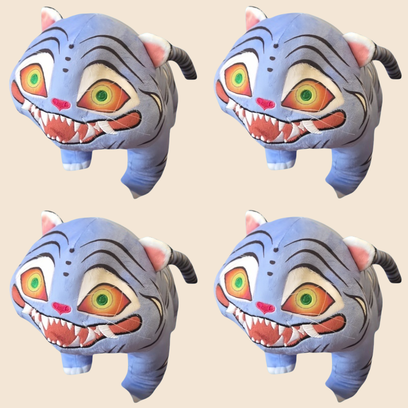 FlareFable Anime Kpop Demon Hunters Tiger Plush Toys, 9.84" Character ...