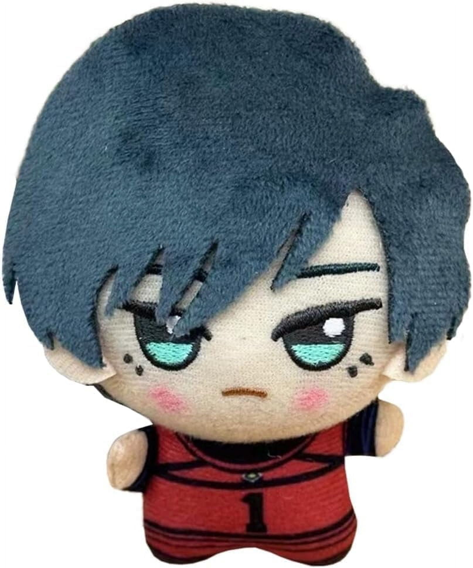 FlareFable Blue Lock Itoshi Rin 4.72" Plush Toys, Cute Blue Lock ...