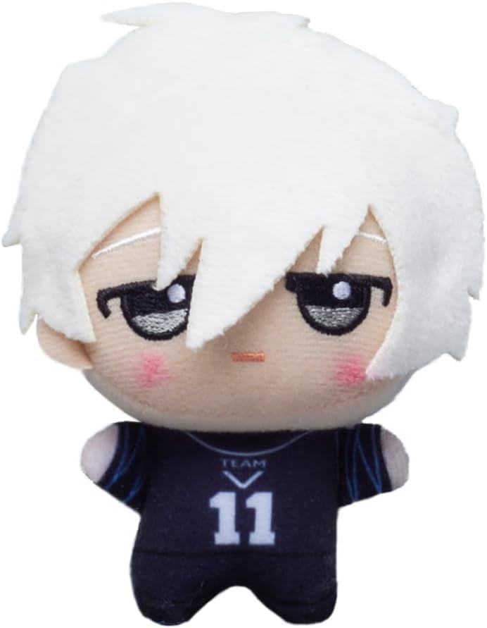 FlareFable Blue Lock Seishiro Nagi 4.72" Plush Toys, Cute Blue Lock ...
