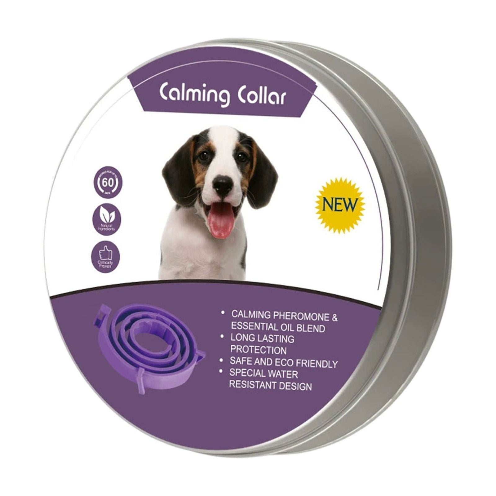 FlareFable Collar Dog Adjustable Calming Collars, Calming Collar for ...