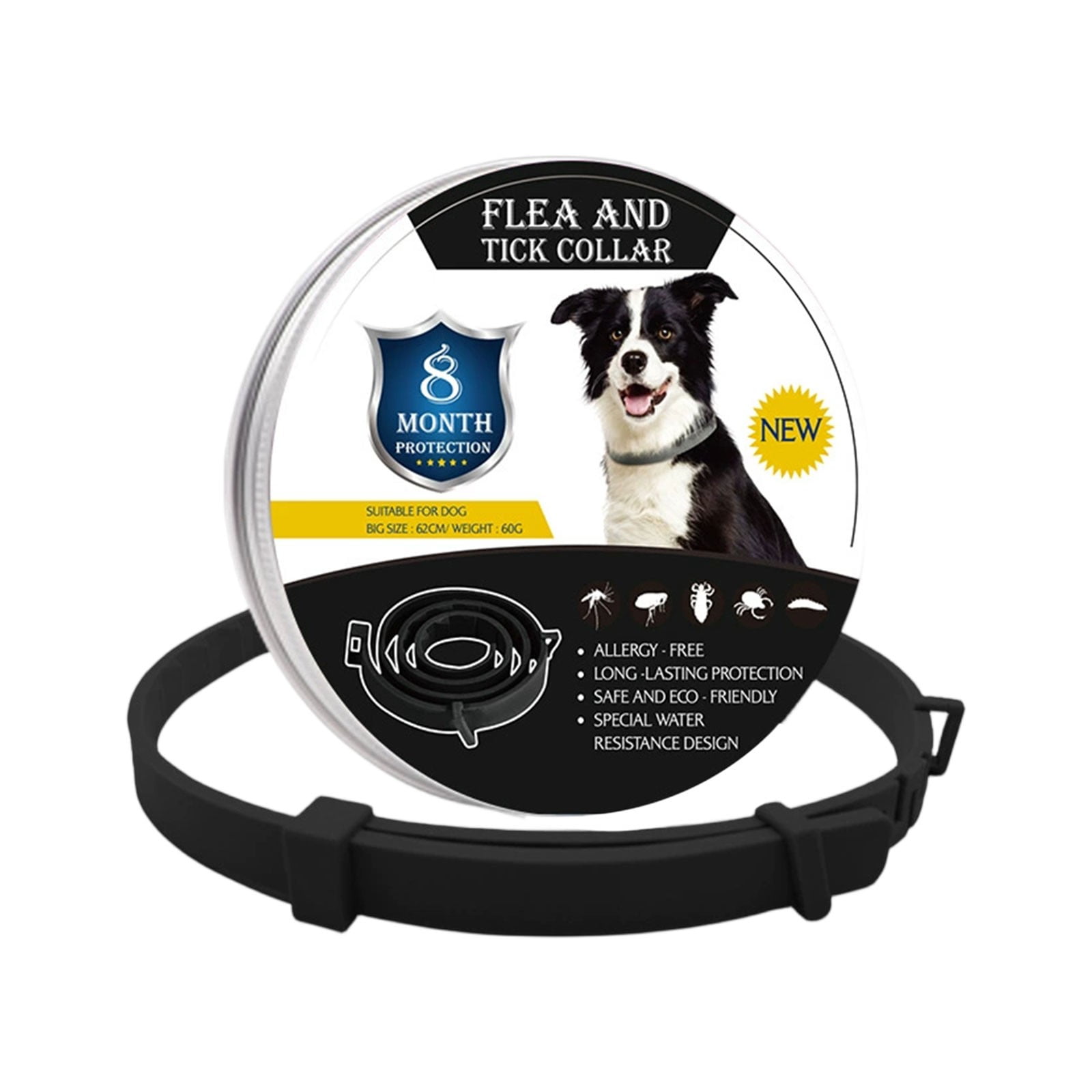 FlareFable Collar Dog Adjustable Calming Collars, Calming Collar for ...