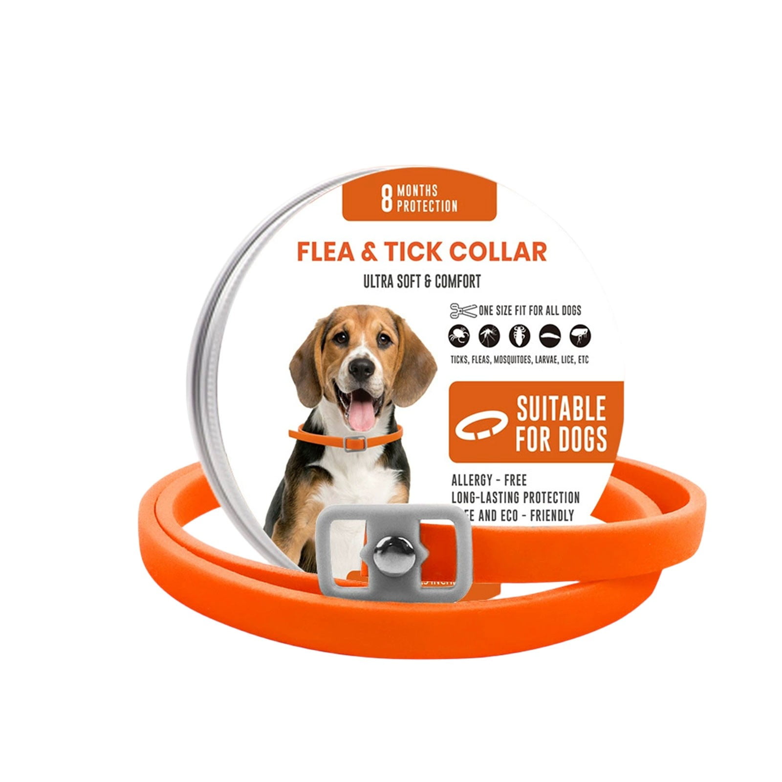 FlareFable Collar Dog Adjustable Calming Collars, Calming Collar for ...