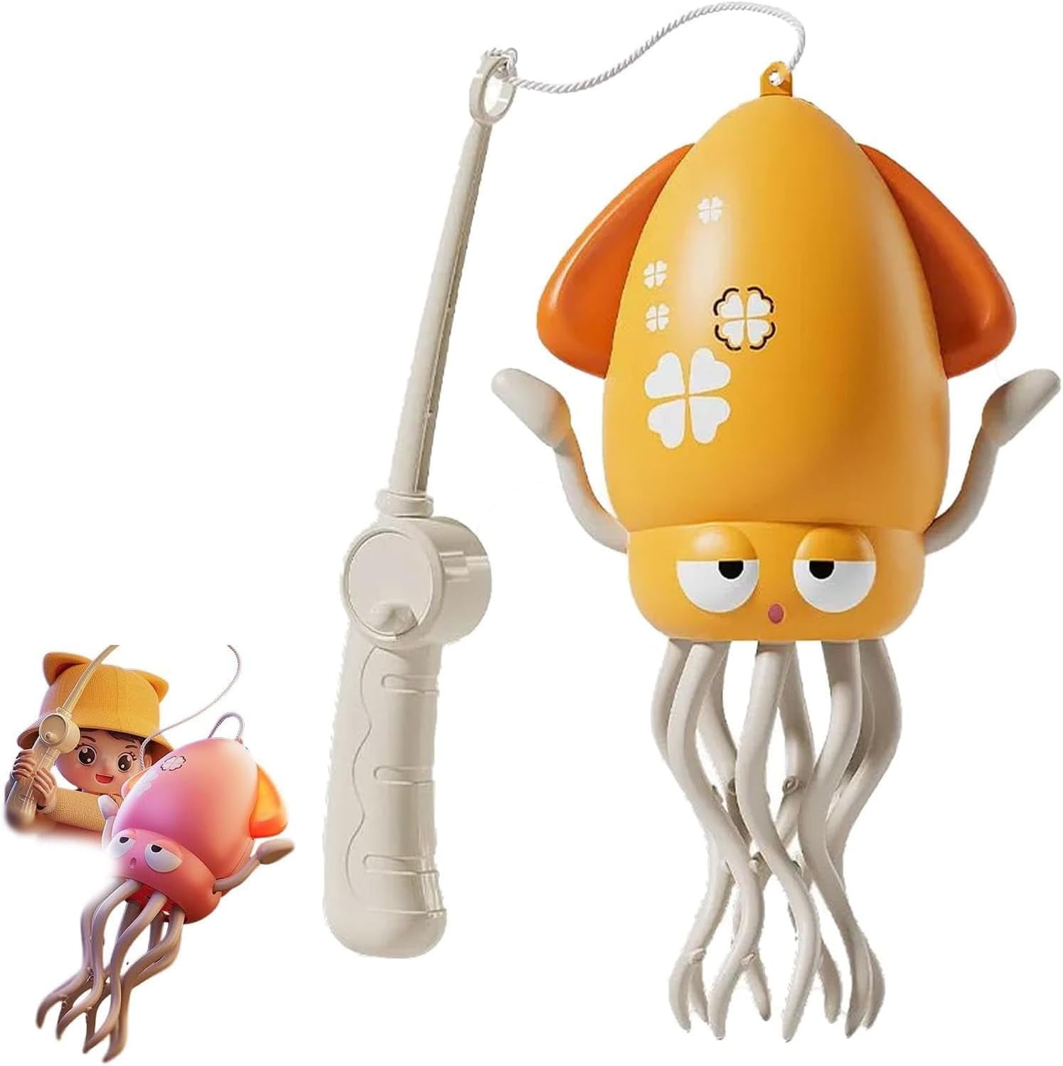 FlareFable Electric Dancing Octopus Toy, Electric Auto-Avoid Octopus ...