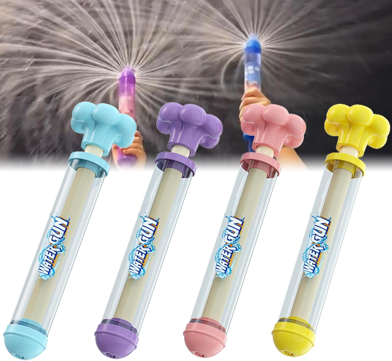 FlareFable Firework Water Gun, Novelty Pusher Type Fireworks Water Jet ...